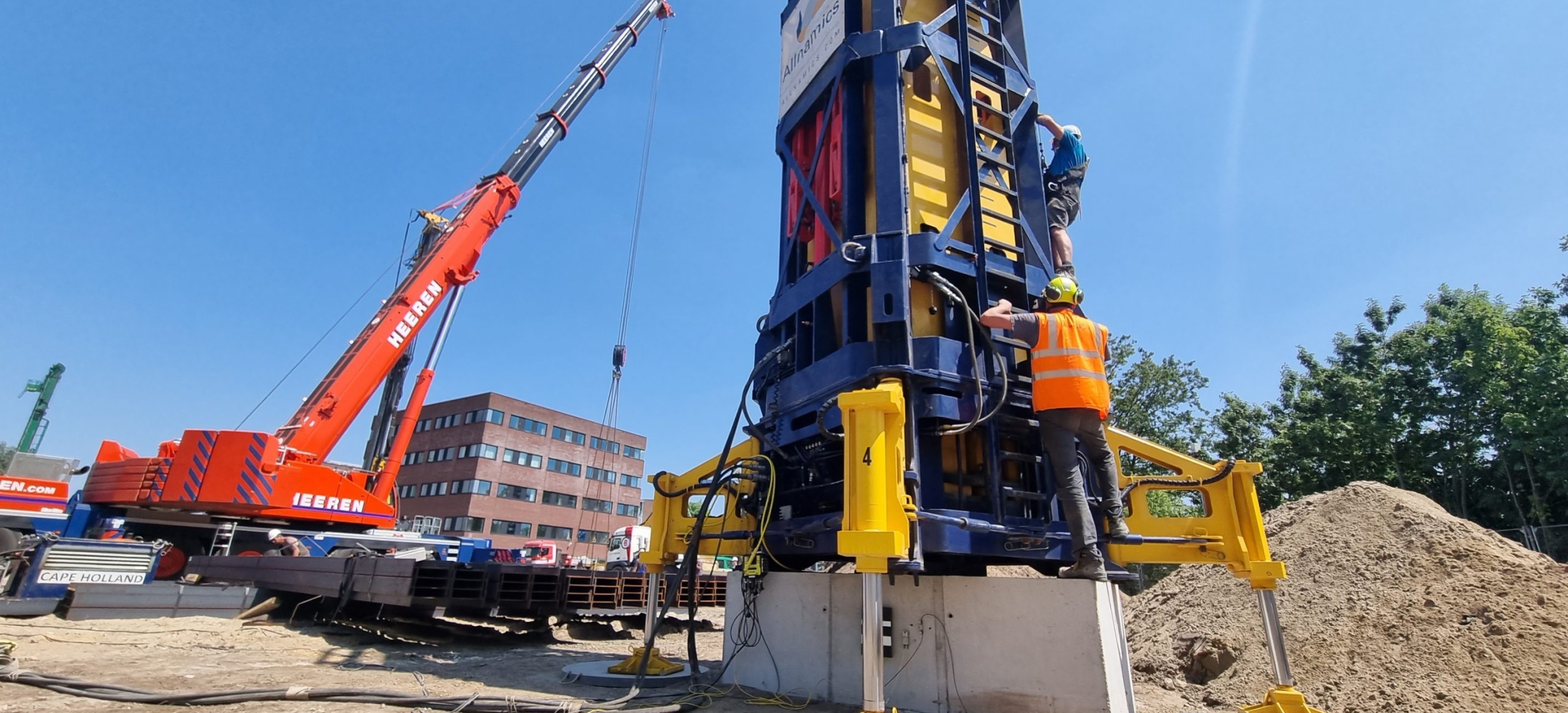 StatRapid test on CSM panels in Breda - Allnamics