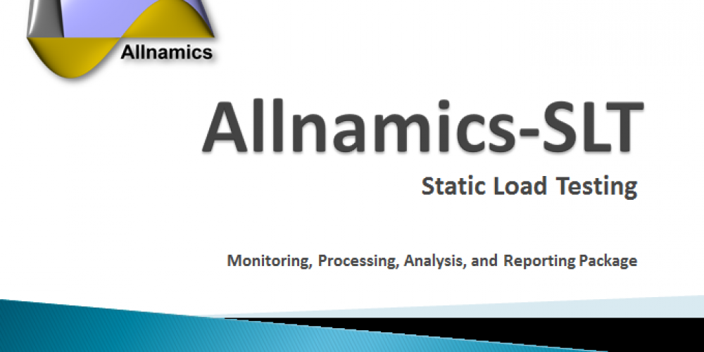 Set for SLT - Static Load Testing - Allnamics
